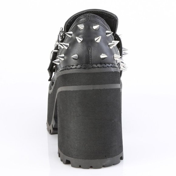 Shoes | Goth Platform Skull Chunky High Heel Shoes | Poshmark